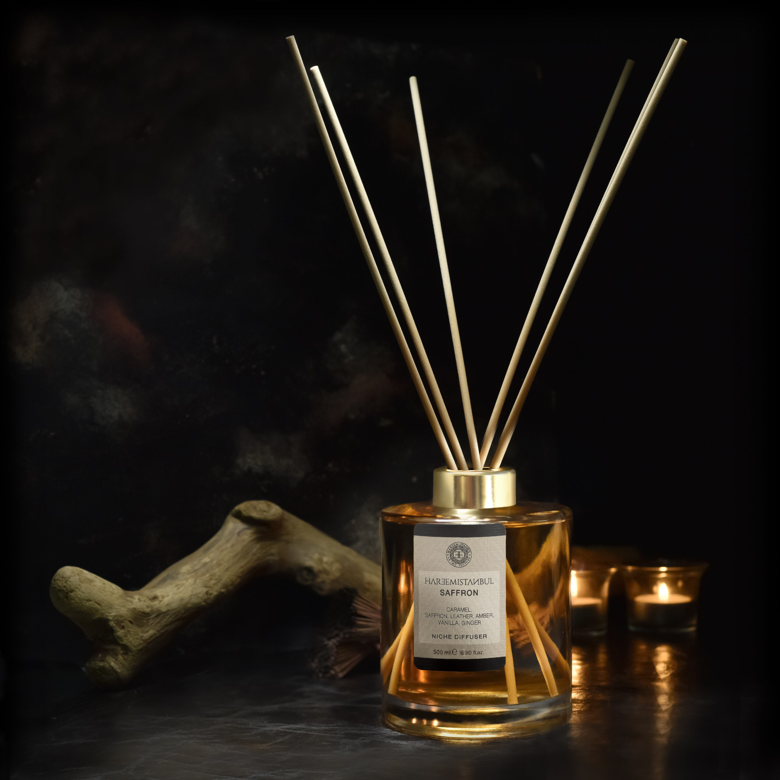 NICHE DIFFUSER SAFFRON 500ML – Hareem Istanbul: Luxury Home Fragrances ...